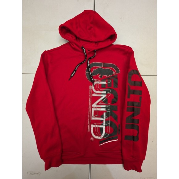 M&M'S | Shirts | Mens Red Ecko Unltd Hoodie Adult Size M With Spell Out ...